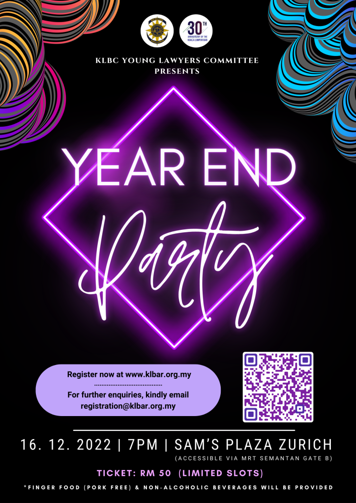 Year End Party On 16 December 2022 - KL BAR
