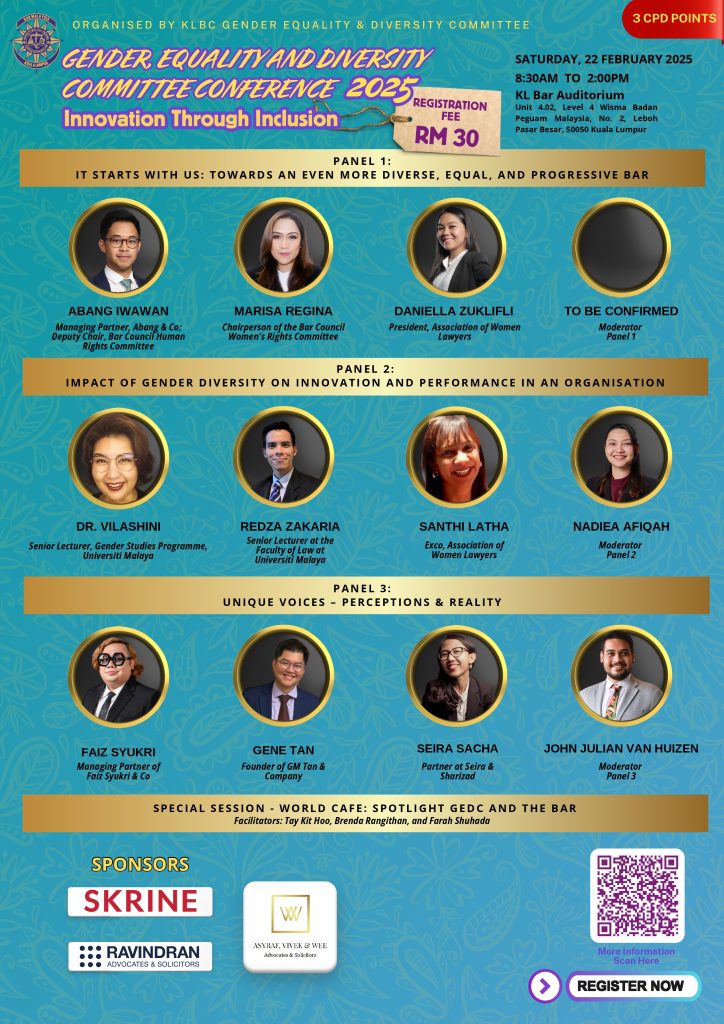 Gender, Equality And Diversity Conference 2025 : Innovation Through ...